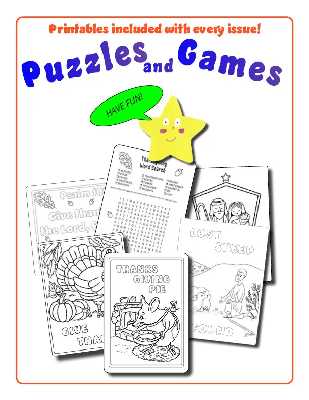 Printables image for web – Christian Children's Magazine | StarLight ...